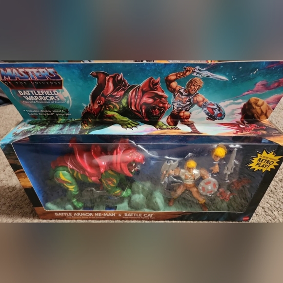 Mattel | Toys | Masters Of The Universe Heman Origins Battlefield ...